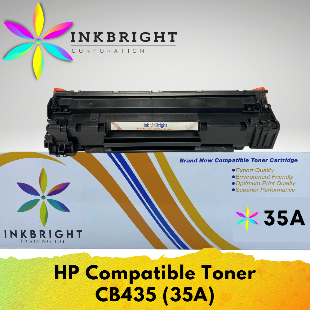 InkBright CB435A Toner Cartridge (35A) – Ink Bright Trading