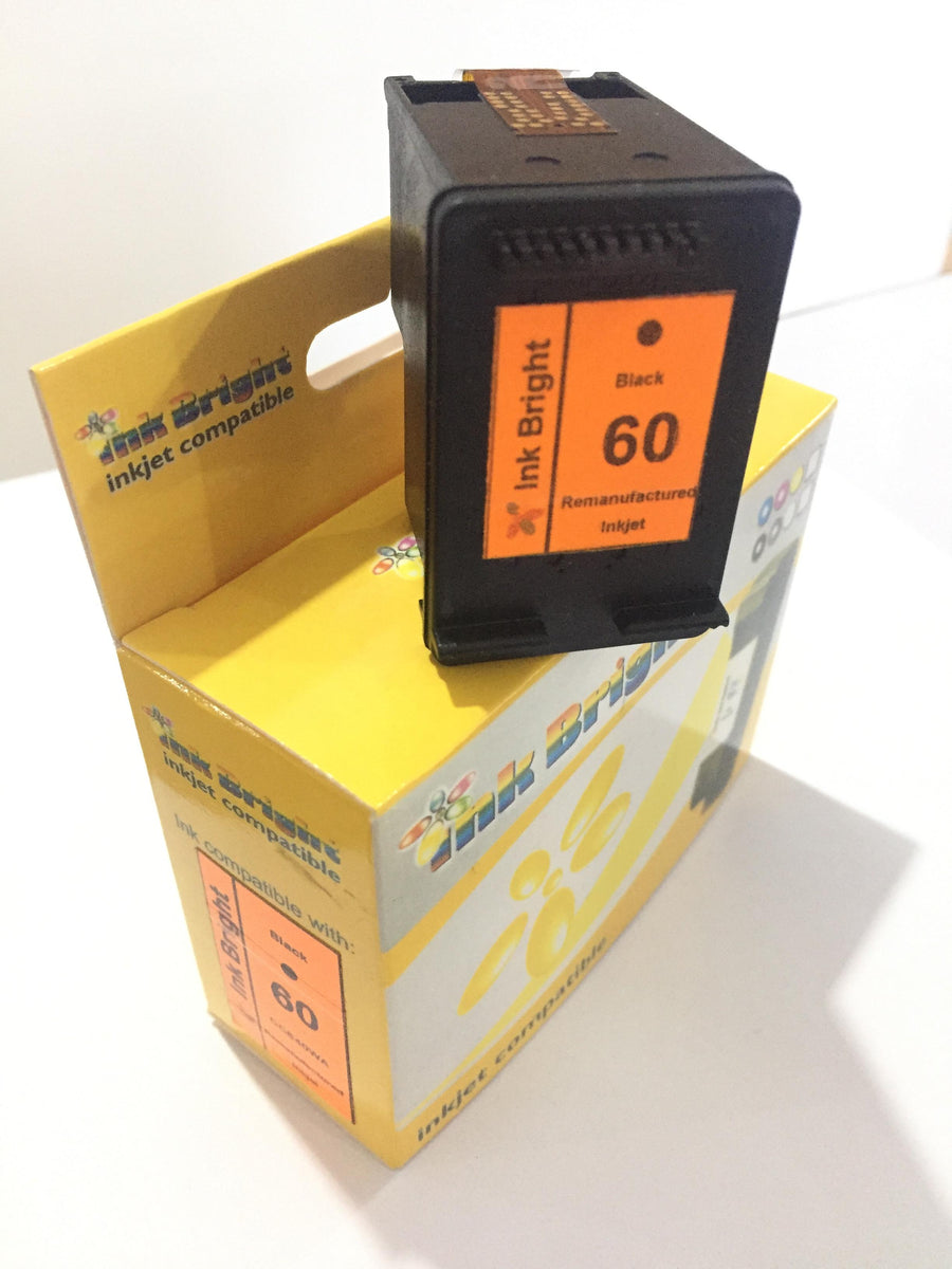 InkBright 60 Black Ink Cartridge (60b) – Ink Bright Trading