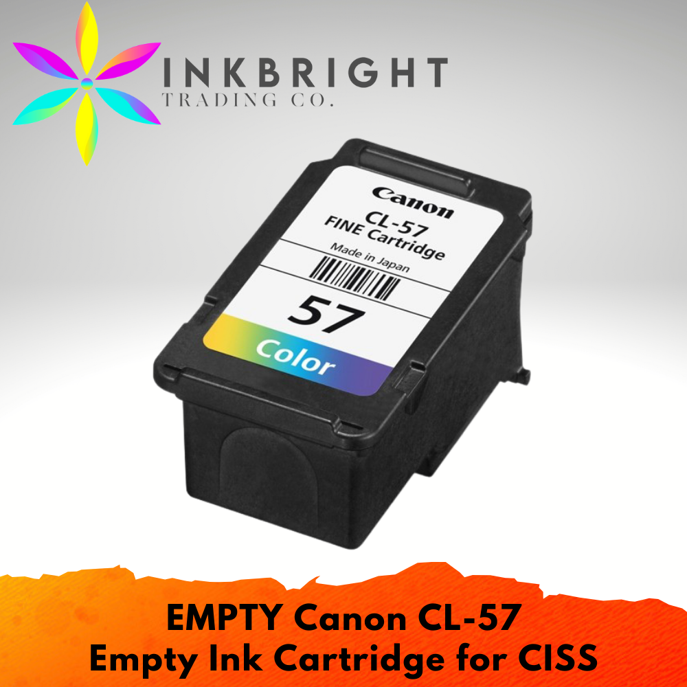 Canon "EMPTY" CL 57 Ink Cartridge – Ink Bright Trading