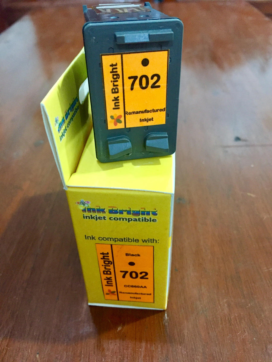 InkBright 702 Black Ink Catridge (702b) – Ink Bright Trading