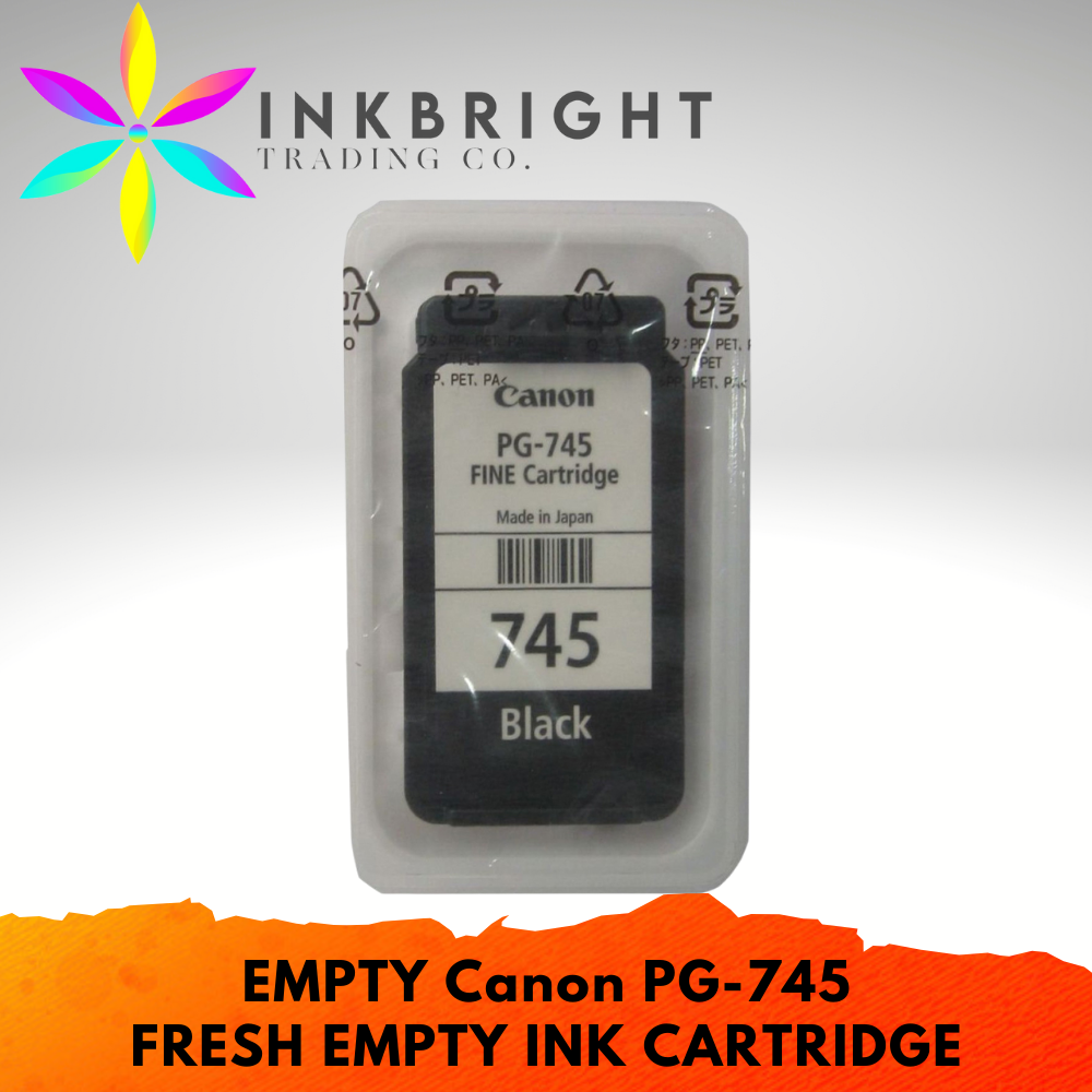 Canon "EMPTY" PG 745 Ink Cartridge – Ink Bright Trading