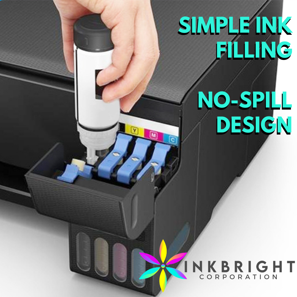 Original Epson Ink 003 Black Cyan Yellow Magenta (SET) - FOR PRINTER L ...