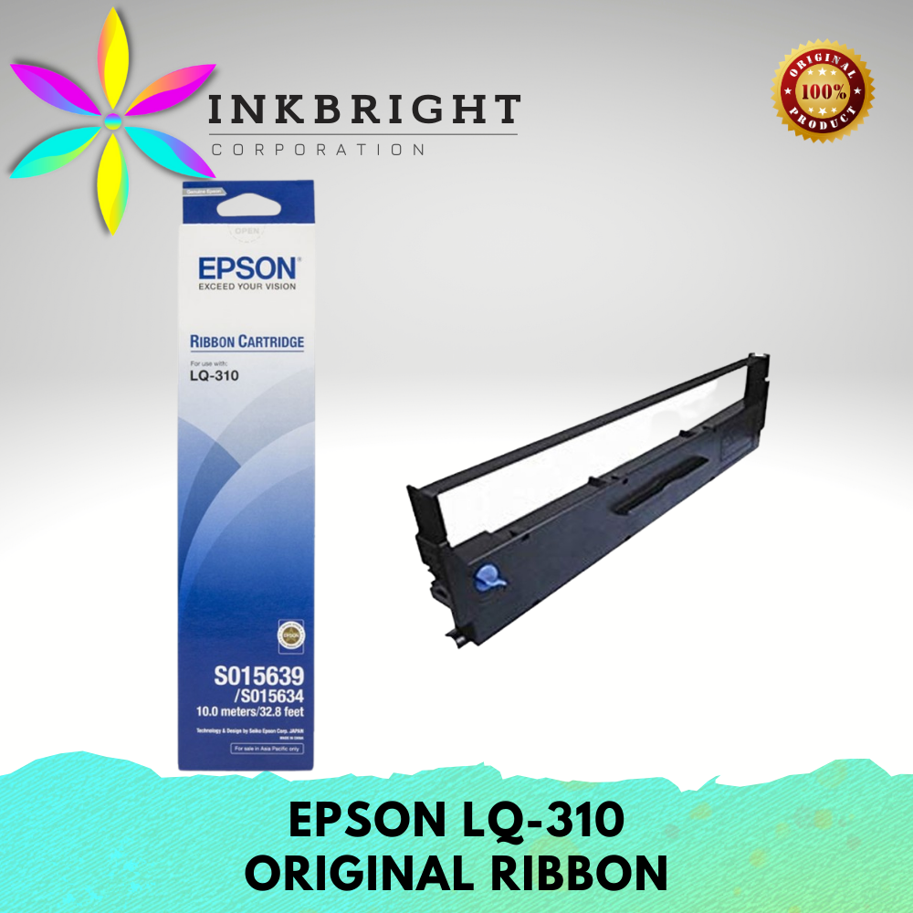 Epson S015639 Ribbon for LQ310 (LQ-310 / LQ 310) – Ink Bright Trading
