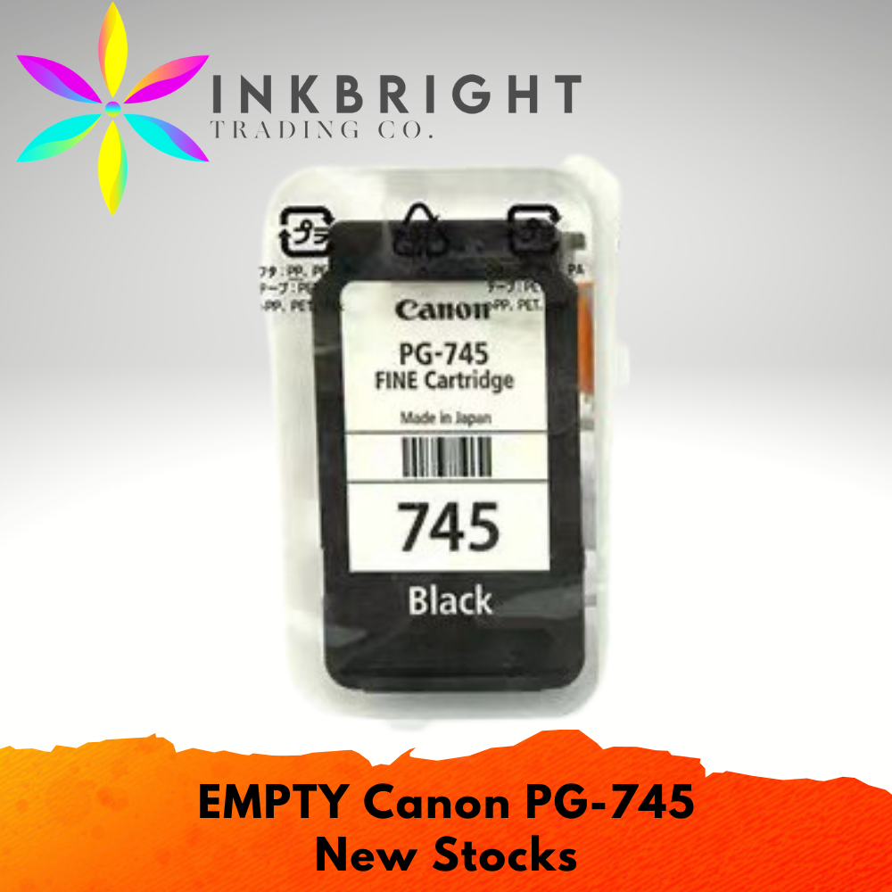 Canon "EMPTY" PG 745 Ink Cartridge – Ink Bright Trading